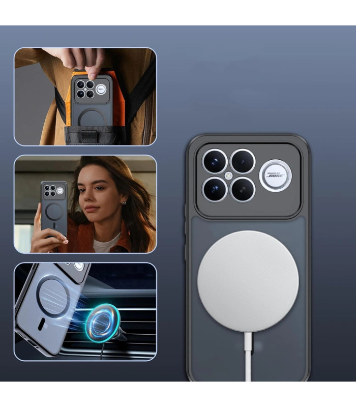 Matinis juodas dėklas Xiaomi Poco F8 Ultra telefonui "Tech-Protect ...